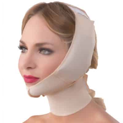 Chin Strap Support With Cold Pack Insert Pouches Compression Garment W ...